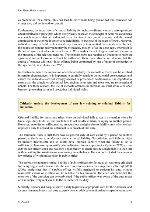 Law Exam Guide – UOLLB®