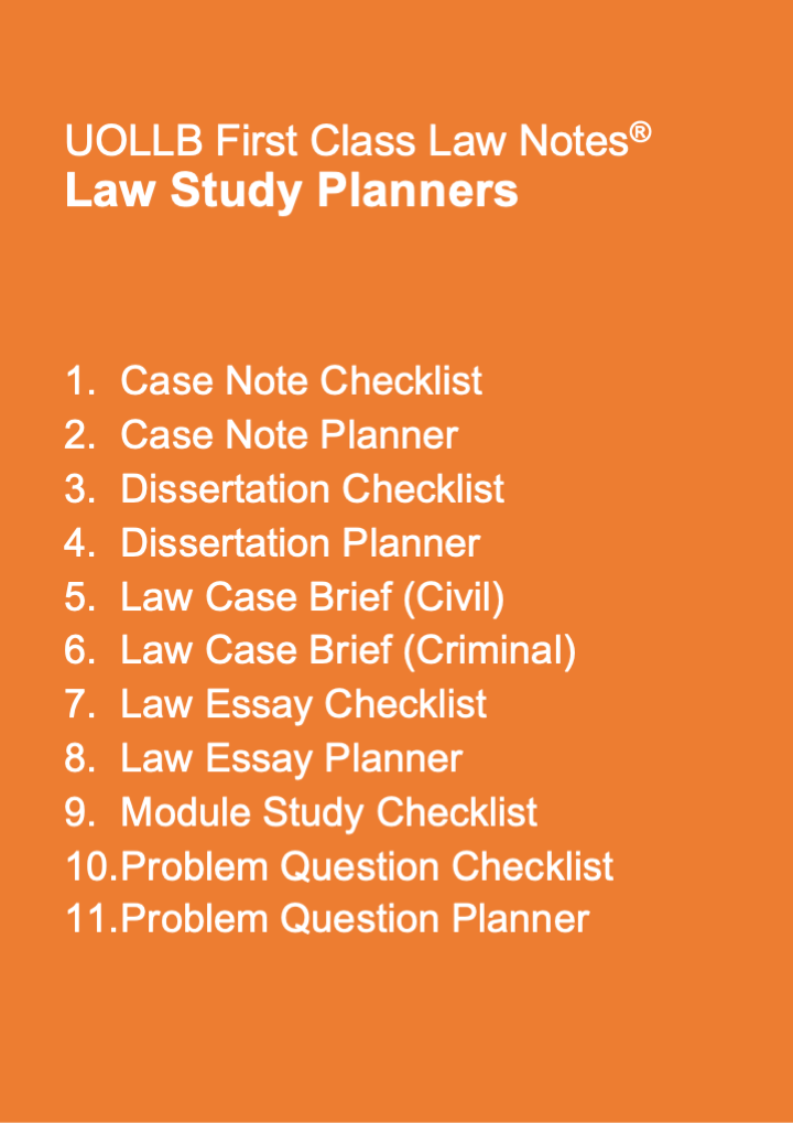Law Study Planners – UOLLB®